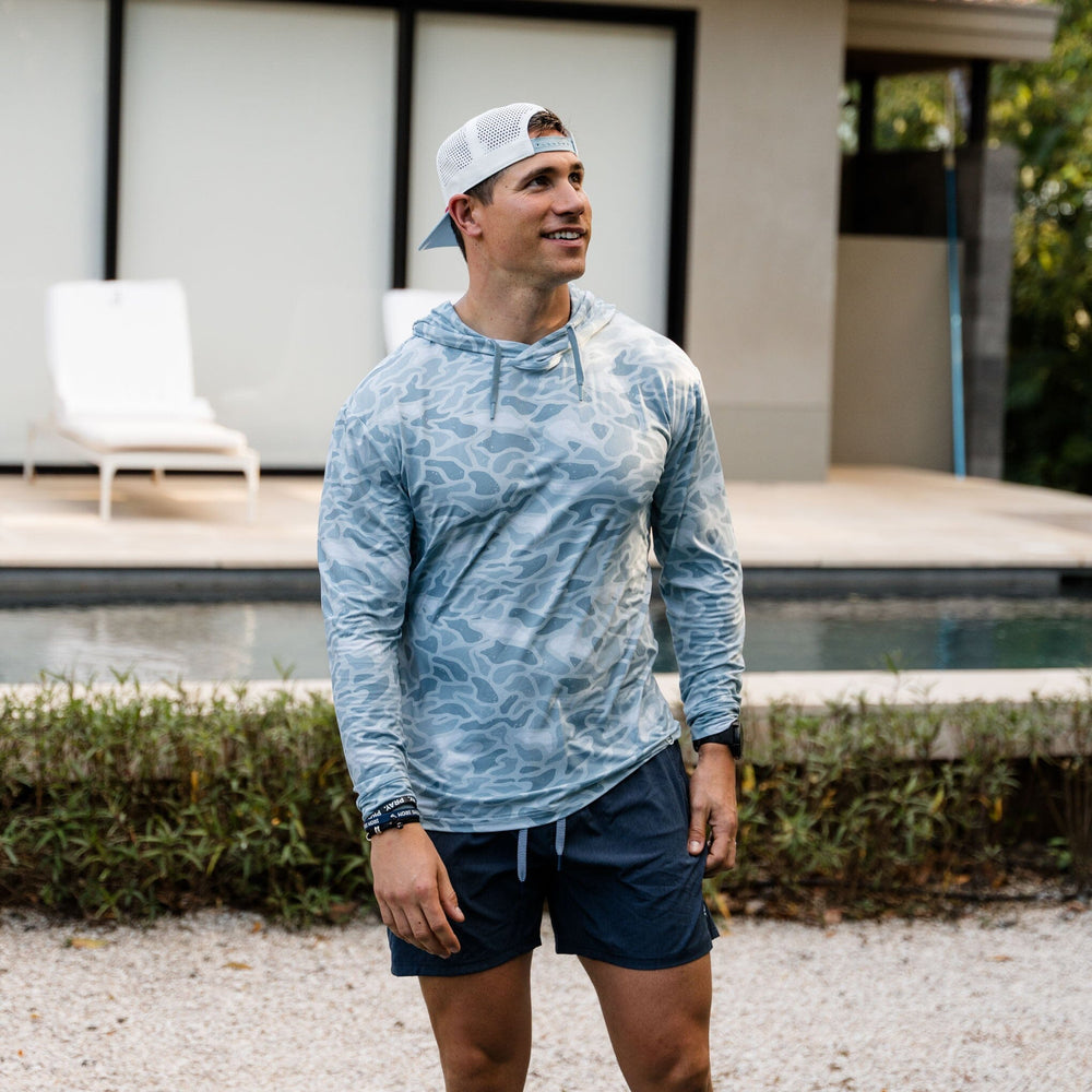 Performance Hoodie - Seaside Camo – BURLEBO