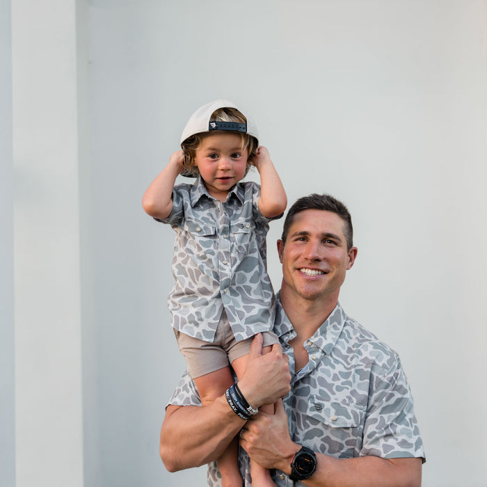 Performance Western Shirt - Classic Deer Camo – BURLEBO