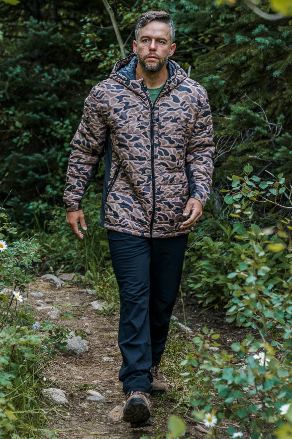 Gauge Camo Puffer Jacket | BURLEBO