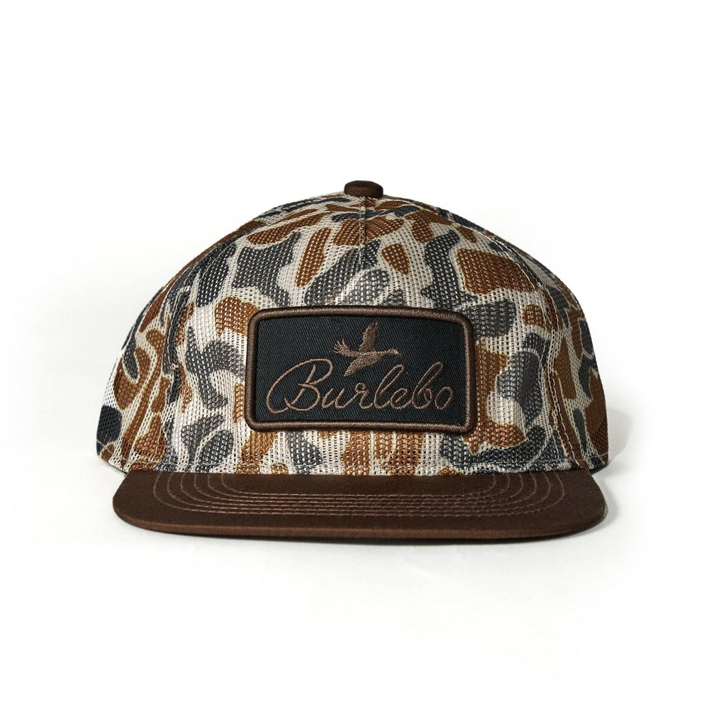 Woods Camo Full Mesh Cap | BURLEBO
