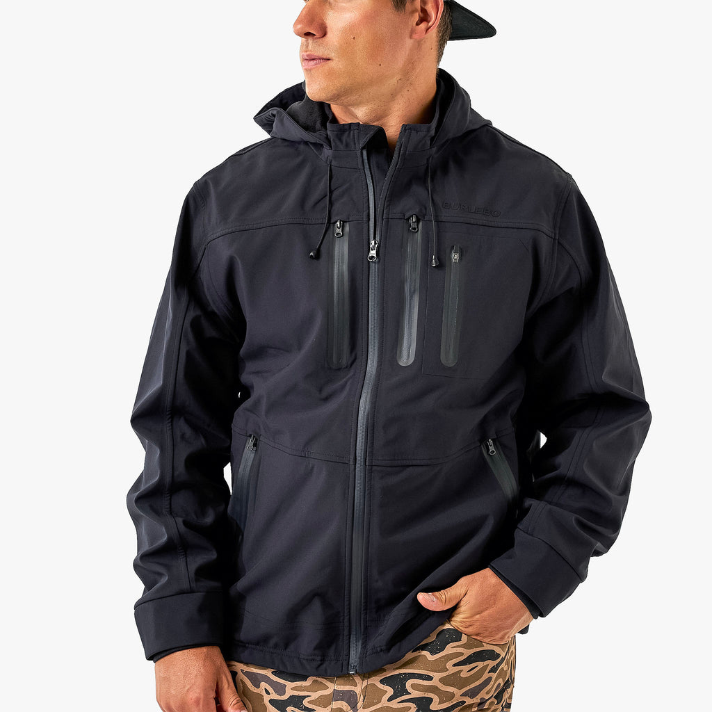 Black Challenger Jacket | BURLEBO