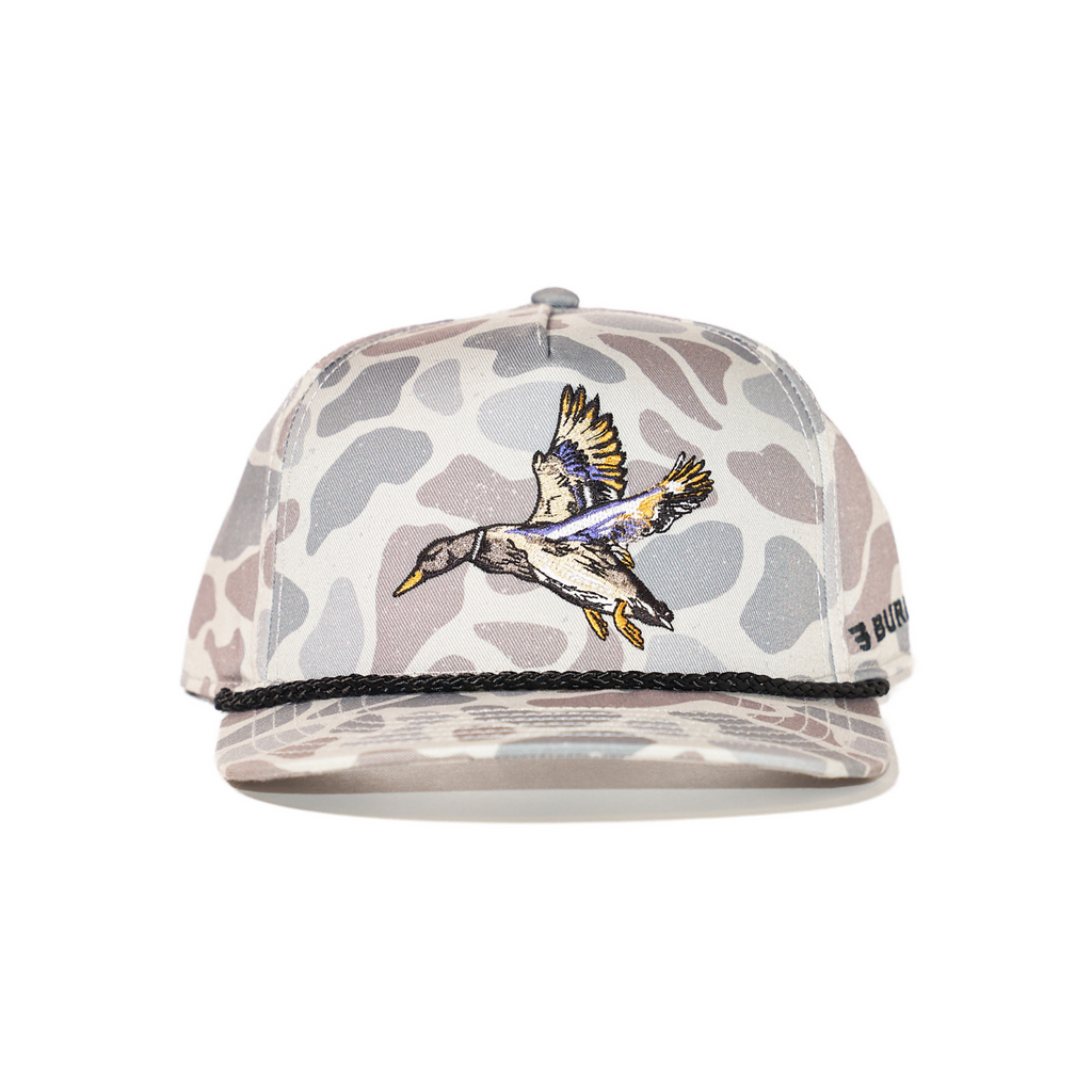 Diving Mallard Classic Deer Camo Cap | BURLEBO