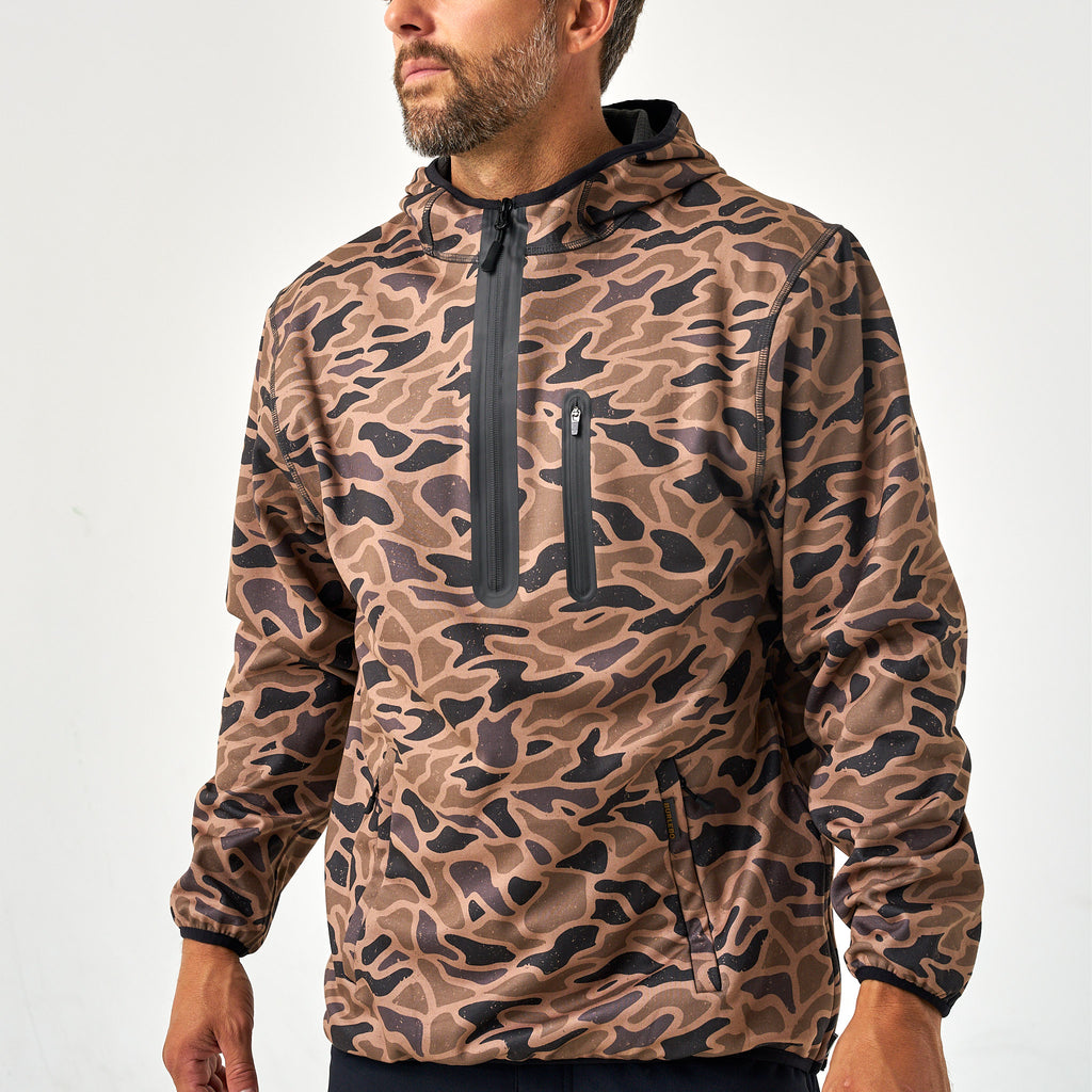 Duke Tech - Mid Layer - Gauge Camo – BURLEBO