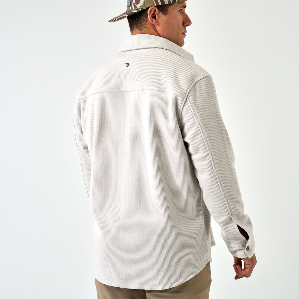 Kings Jacket – Light Grey & Deer Camo Lining | BURLEBO