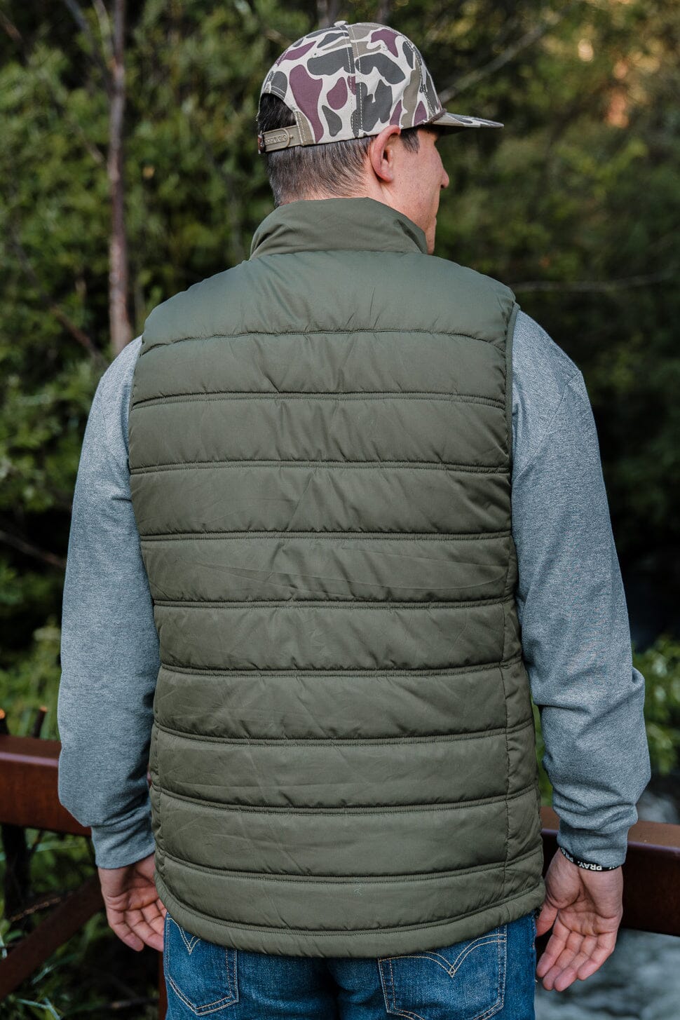Puffer Vest - Mallard Green – BURLEBO