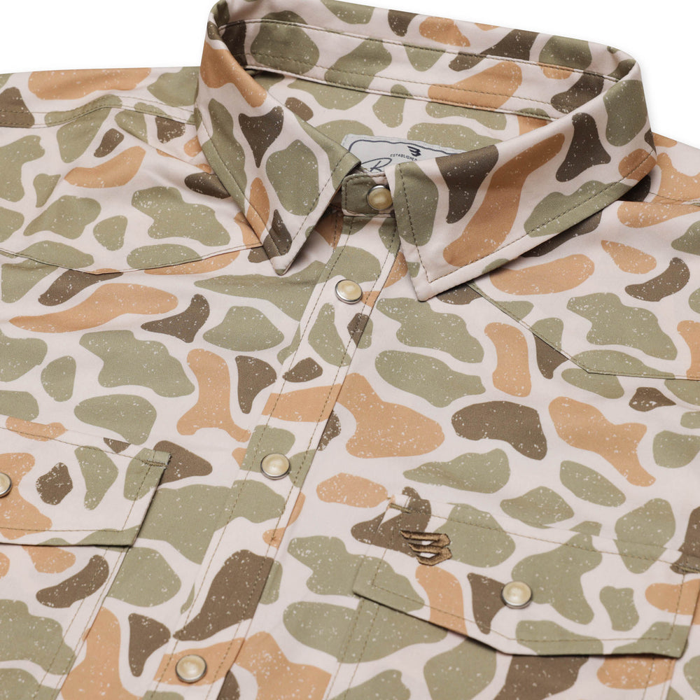 Performance Western Shirt - Venado Camo – BURLEBO
