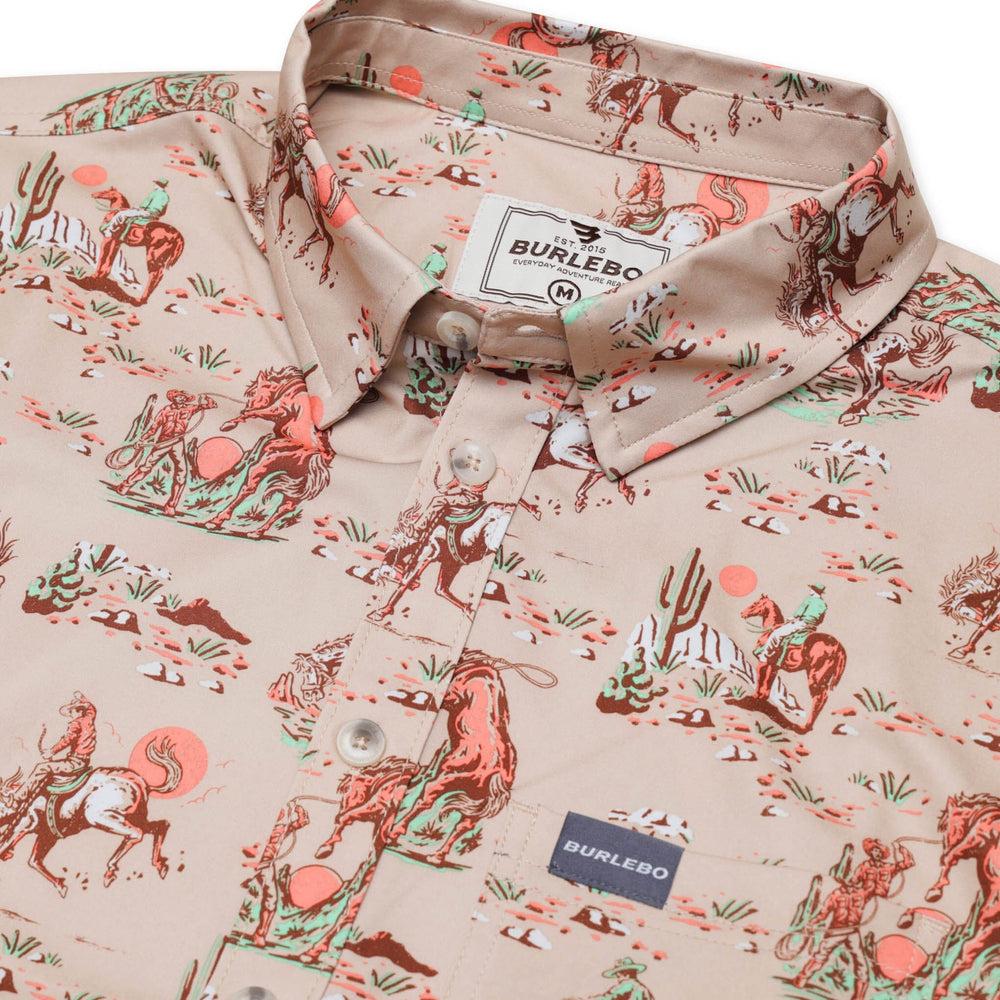 Performance Button Up - Cowboy Up – BURLEBO