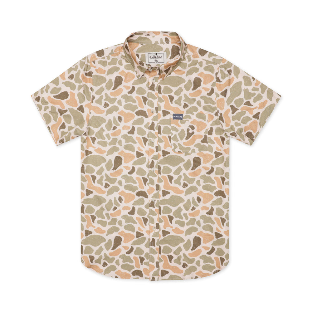 Venado Camo Performance Button Up | BURLEBO