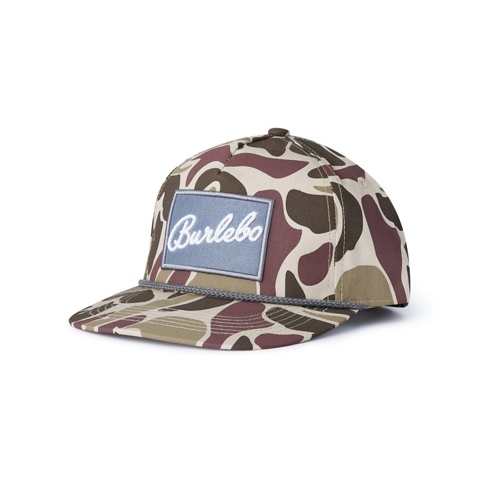 BURLEBO Grey Patch Cap - Camo | Hunting Hat | BURLEBO