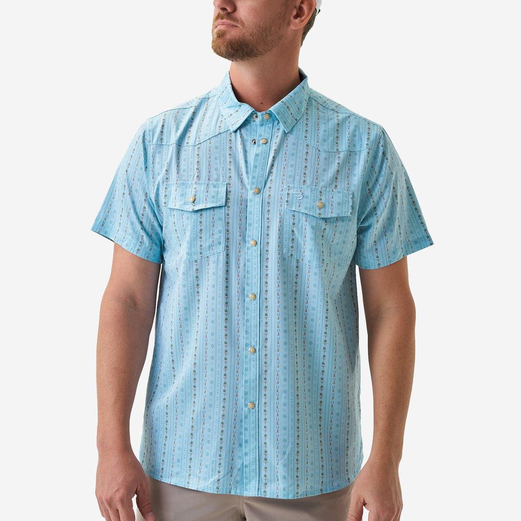 BURLEBO Ranch Western Shirt | Blue Jean | BURLEBO