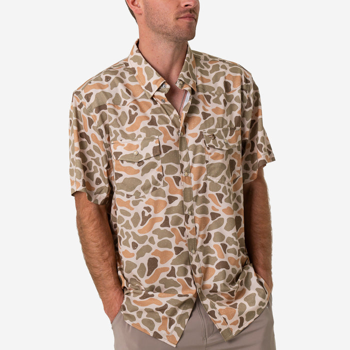 Performance Western Shirt - Venado Camo – BURLEBO