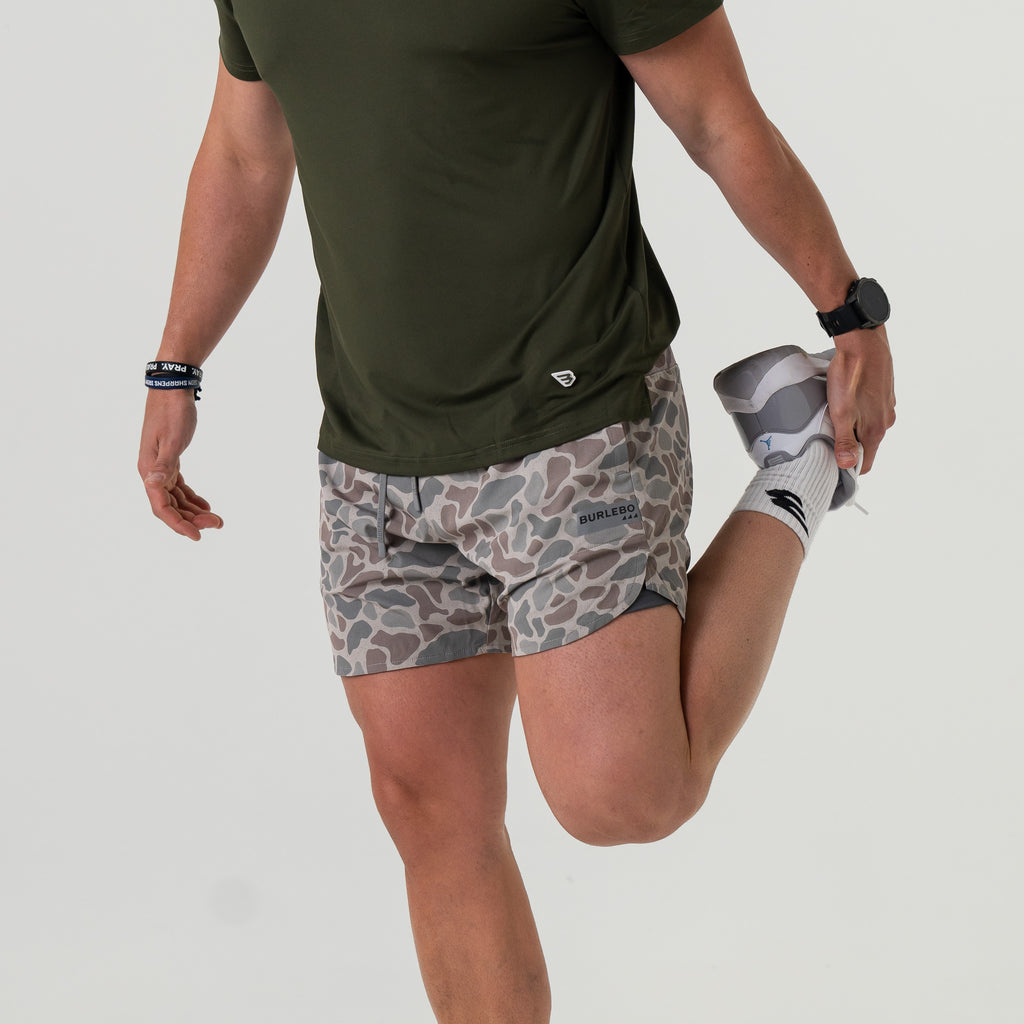 Training Short - Classic Deer Camo – BURLEBO