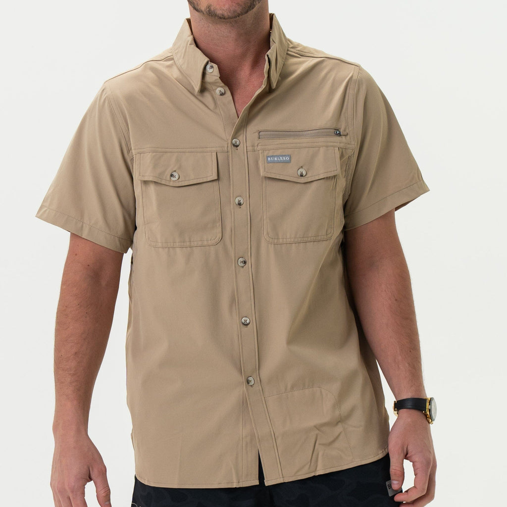 Performance Outdoor Shirt - Cobblestone – BURLEBO