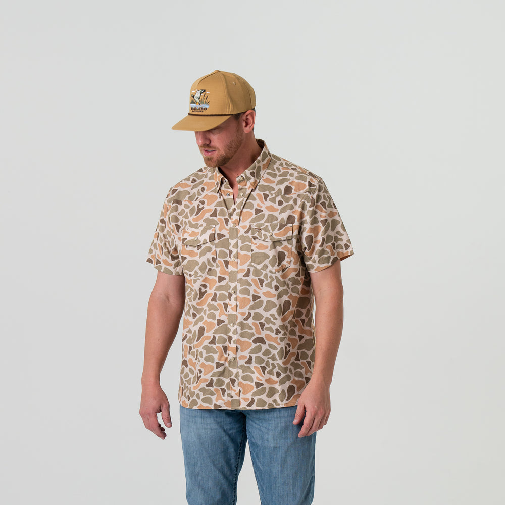 Performance Western Shirt - Venado Camo – BURLEBO