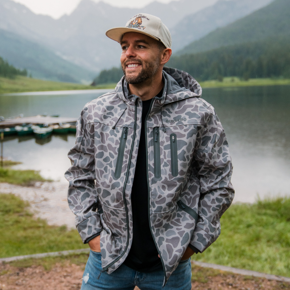 Challenger Jacket - Classic Deer Camo – BURLEBO