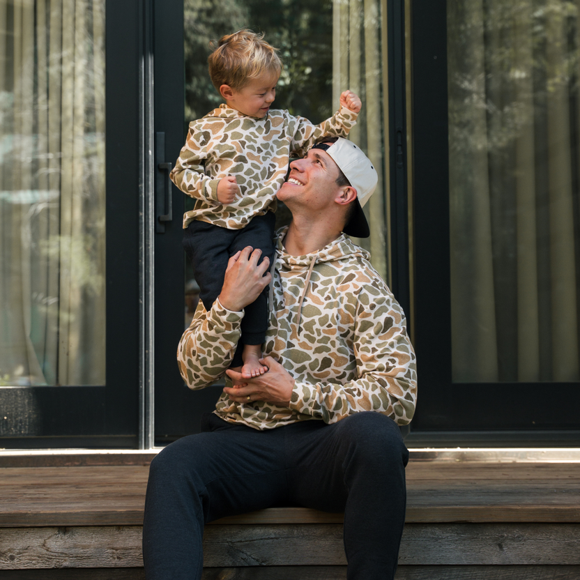 Father & Son Venado Camo Thermal Hoodie Bundle | BURLEBO