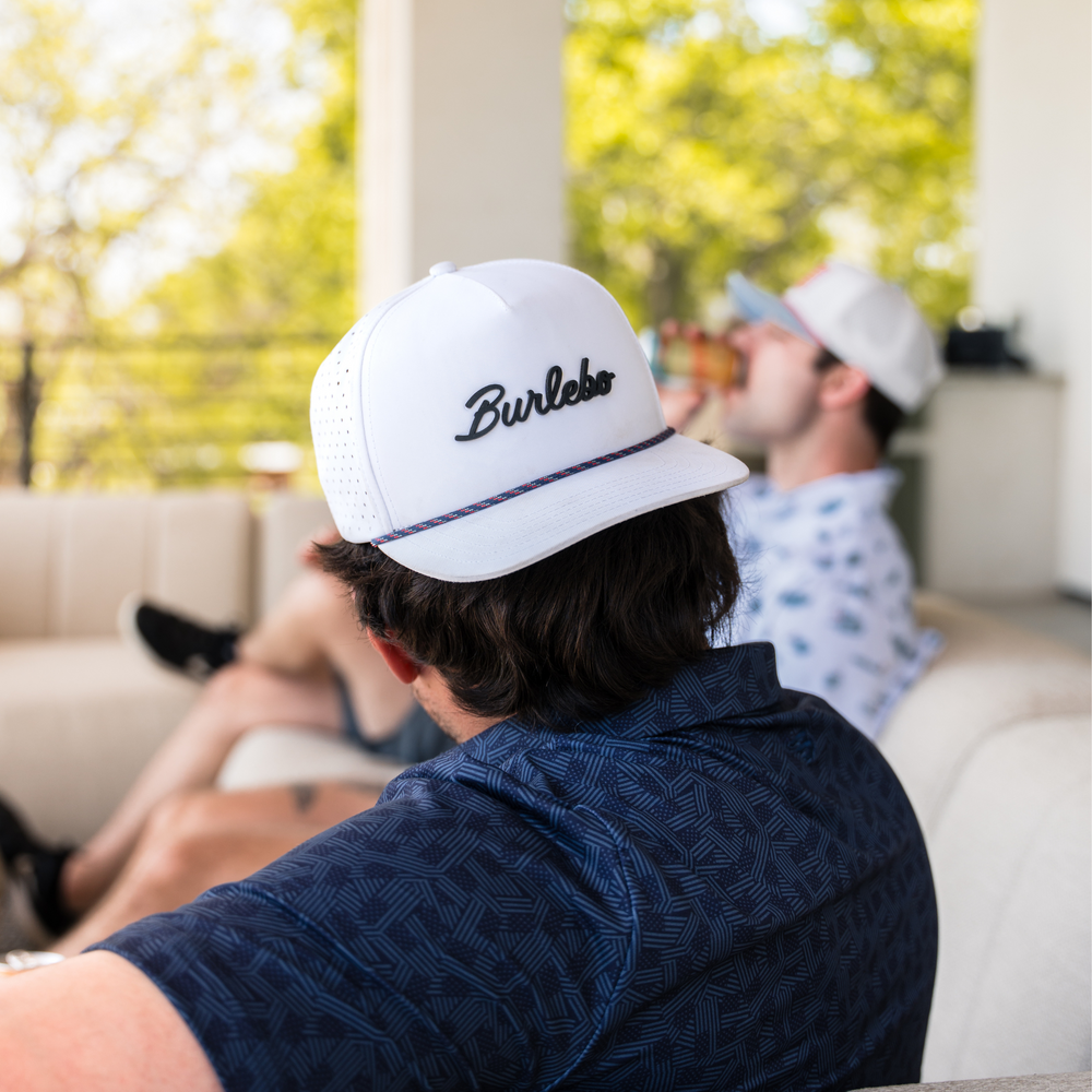 Performance Cap - BURLEBO Tour - White | BURLEBO