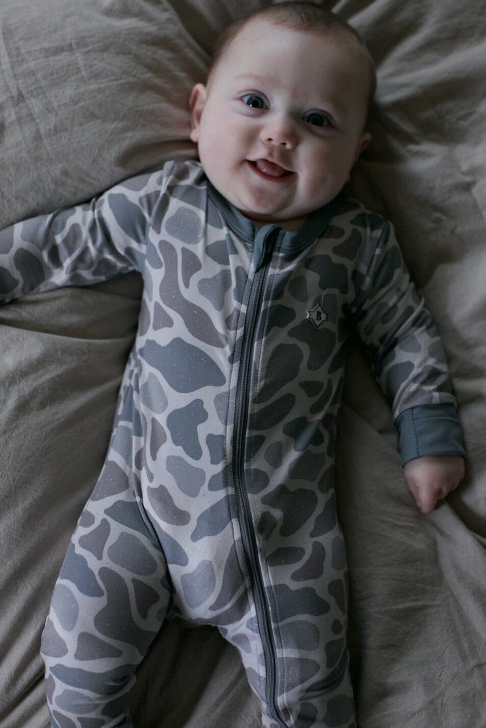 Baby Zip Up - Classic Deer Camo – BURLEBO