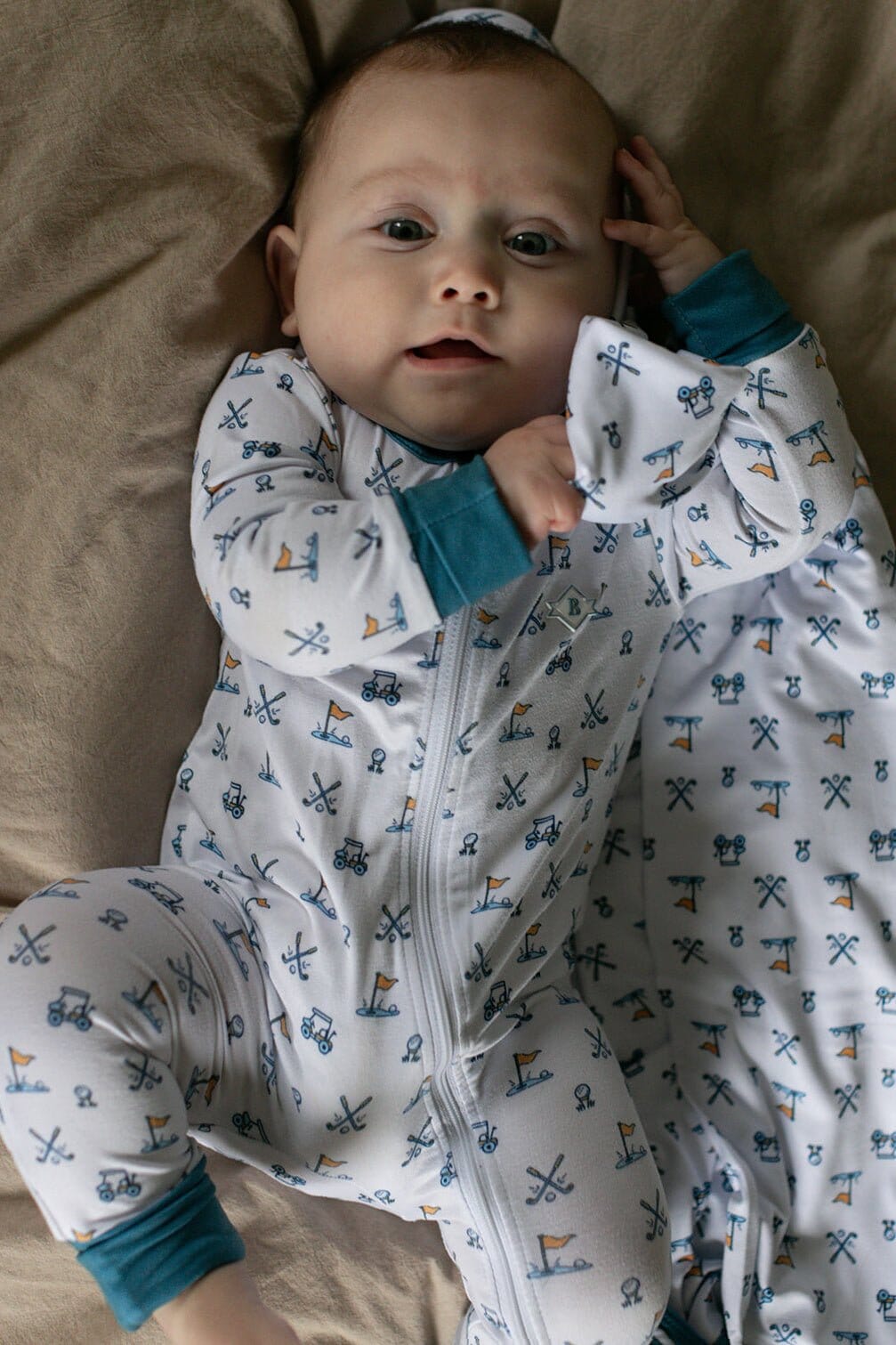 Baby Zip Up - Hole in One – BURLEBO