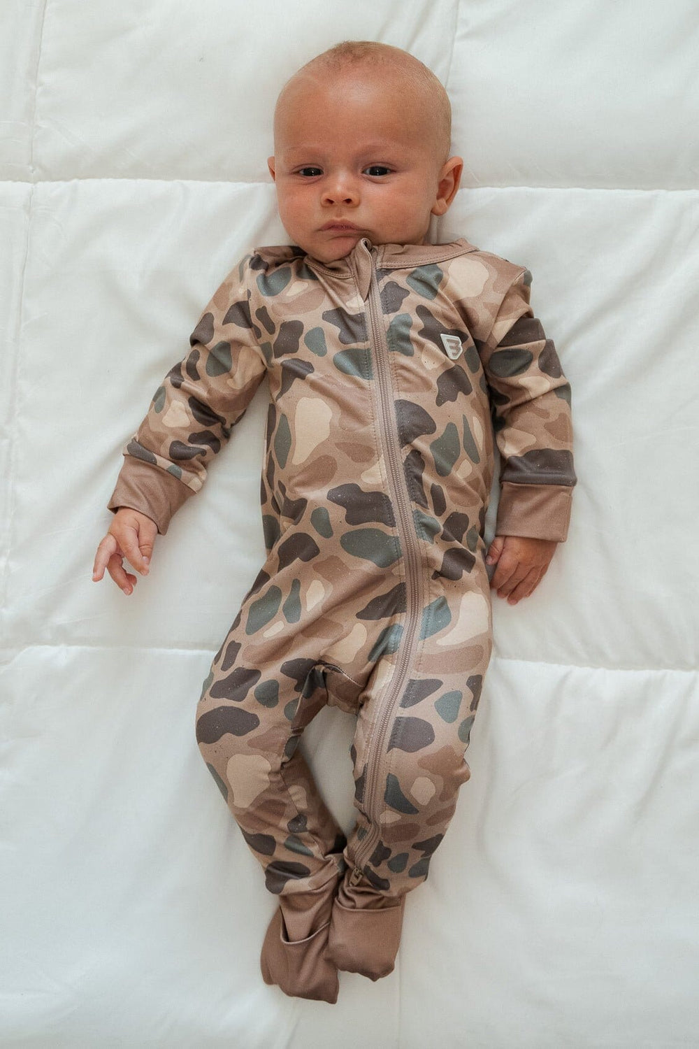 Baby Zip Up - Pintail Camo – BURLEBO