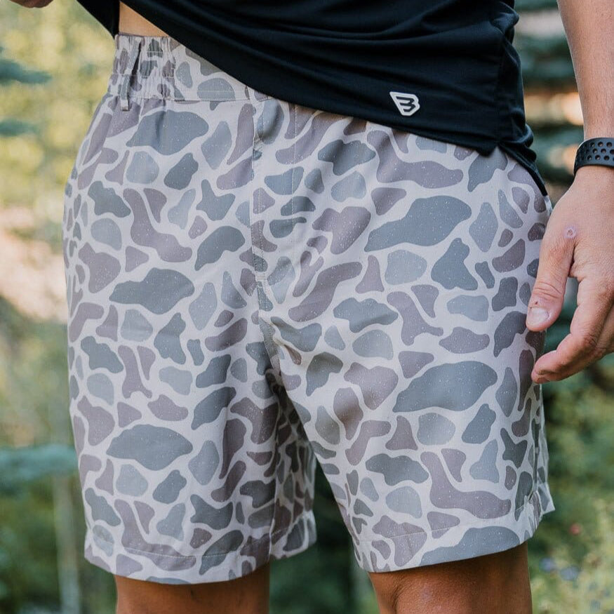 Everyday Short - Classic Deer Camo - Grey Pocket – BURLEBO