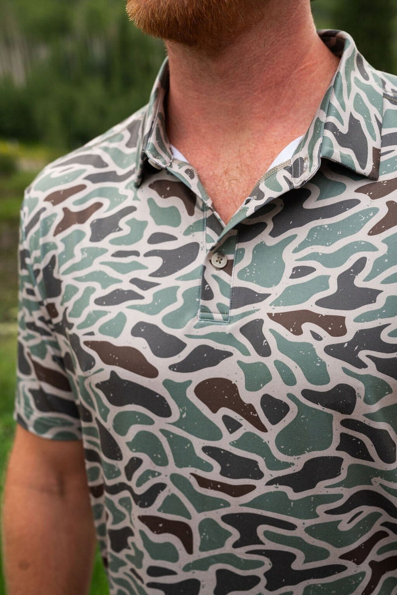 Performance Polo - Retro Duck Camo – BURLEBO