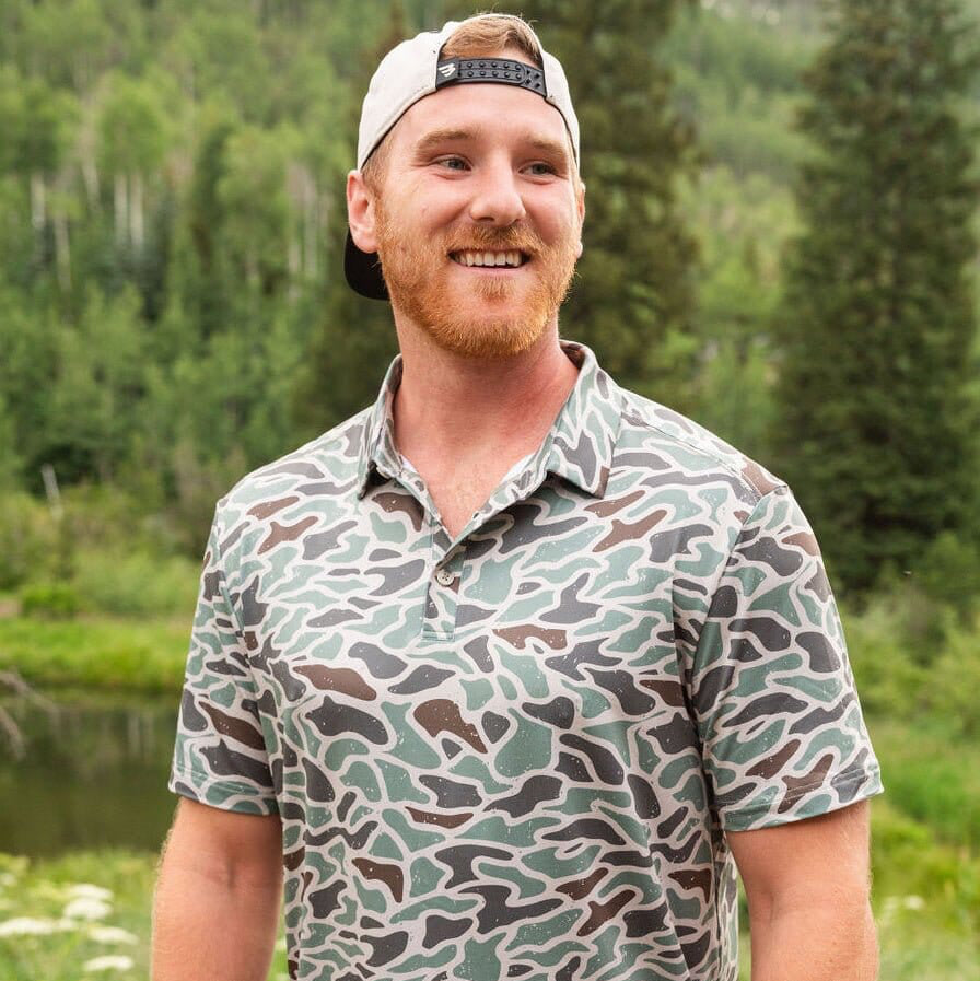Performance Polo - Retro Duck Camo – BURLEBO