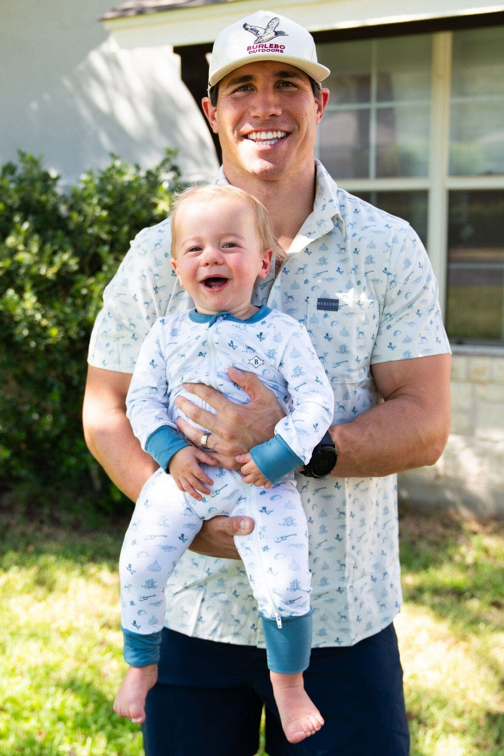 Baby Zip Up - Lone Star State – BURLEBO