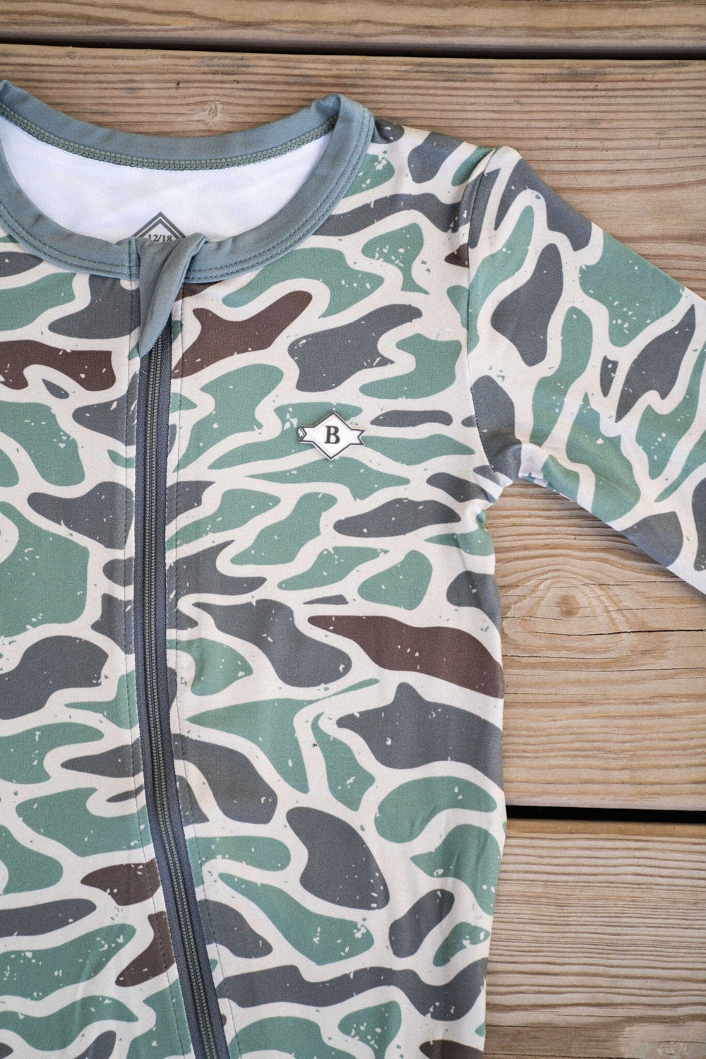 Baby Zip Up - Retro Duck Camo – BURLEBO
