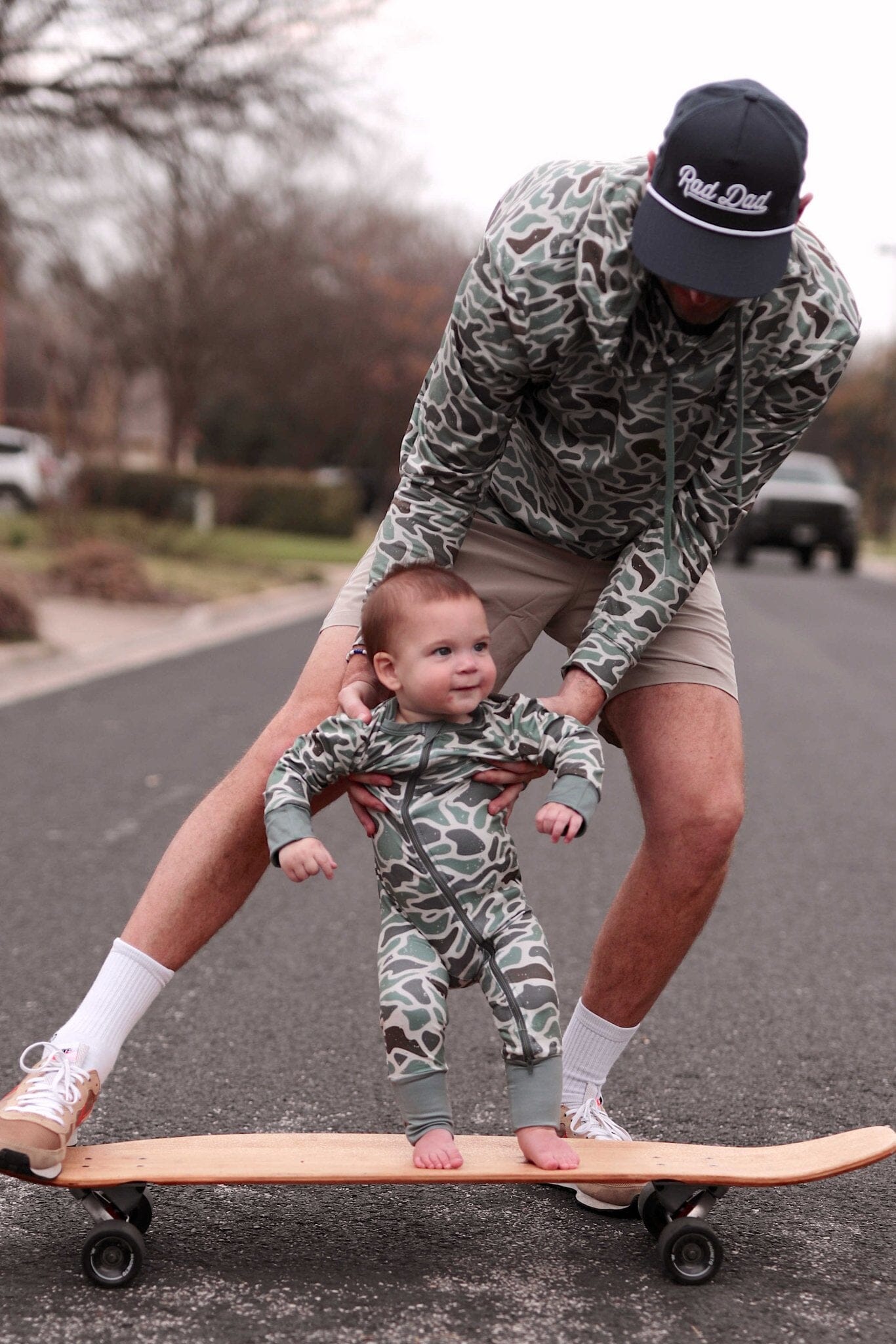 Baby Zip Up - Retro Duck Camo – BURLEBO