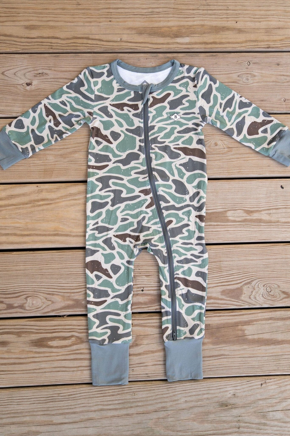 Baby Zip Up - Retro Duck Camo – BURLEBO