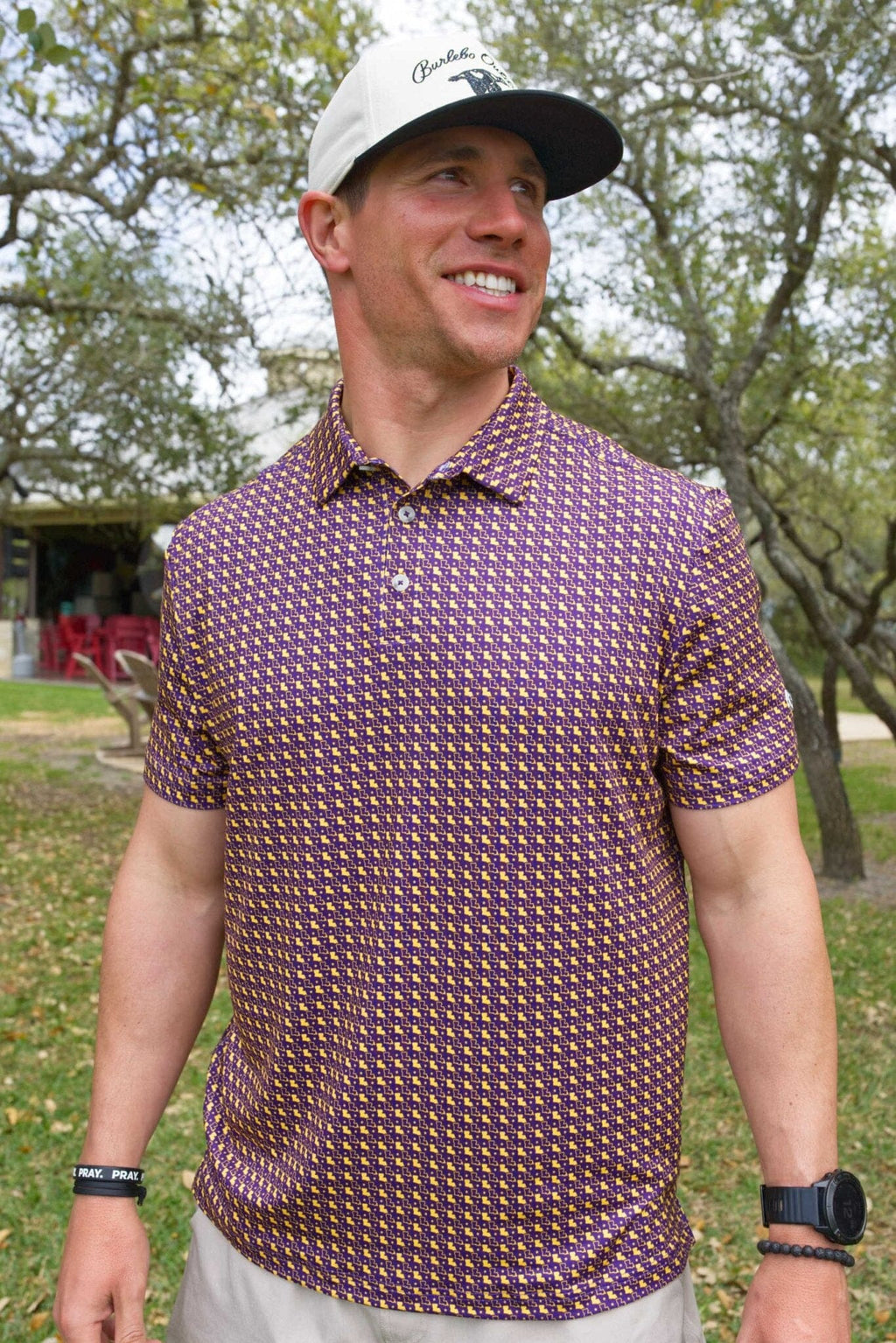 Performance Polo - Louisiana Purple – BURLEBO
