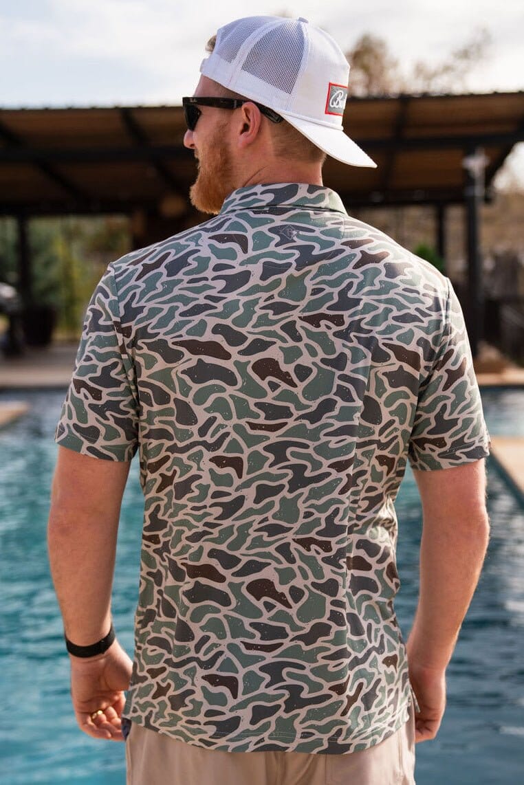 Performance Polo - Retro Duck Camo – BURLEBO