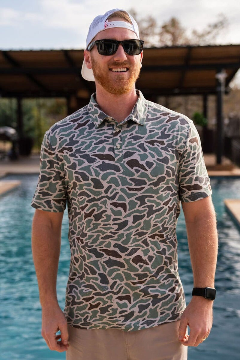 Performance Polo - Retro Duck Camo – BURLEBO