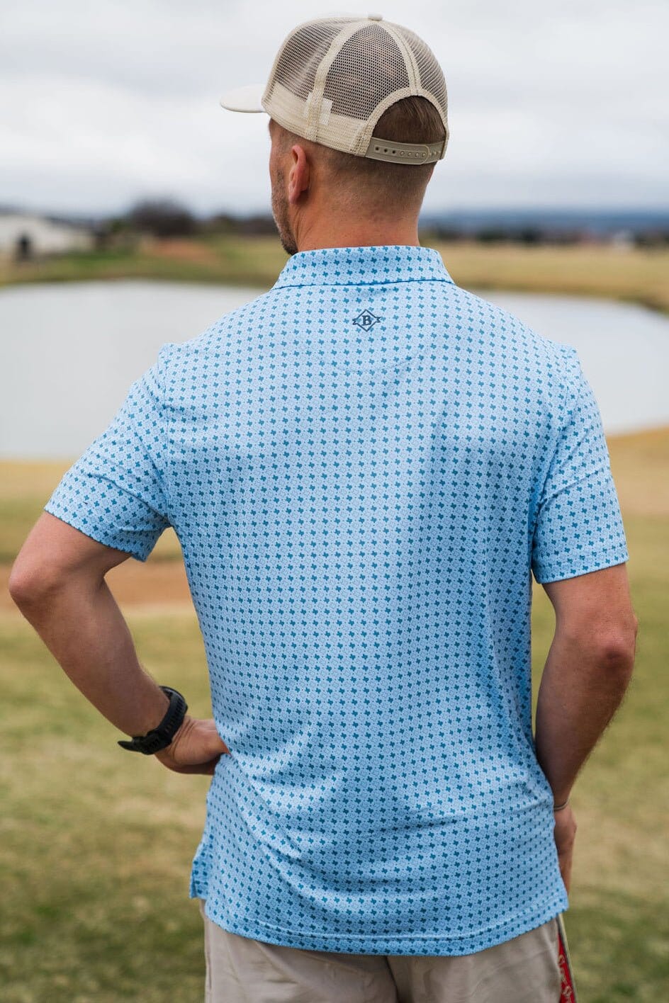 Performance Polo - Texas Blue – BURLEBO