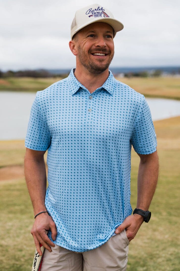 Performance Polo - Texas Blue – BURLEBO