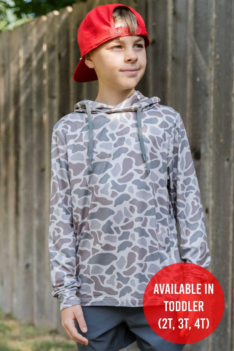 Youth Hoodie - Classic Deer Camo – BURLEBO