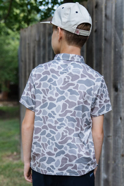 Youth Polo - Classic Deer Camo – BURLEBO